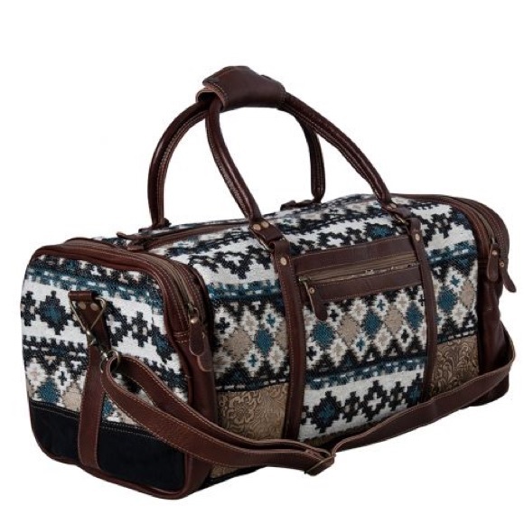 Myra Bag | Bags | New Release Myra Bag Rug Embossed Leather Duffel ...